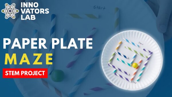 Colourful Paper Plate Maze - innovatorslab.org